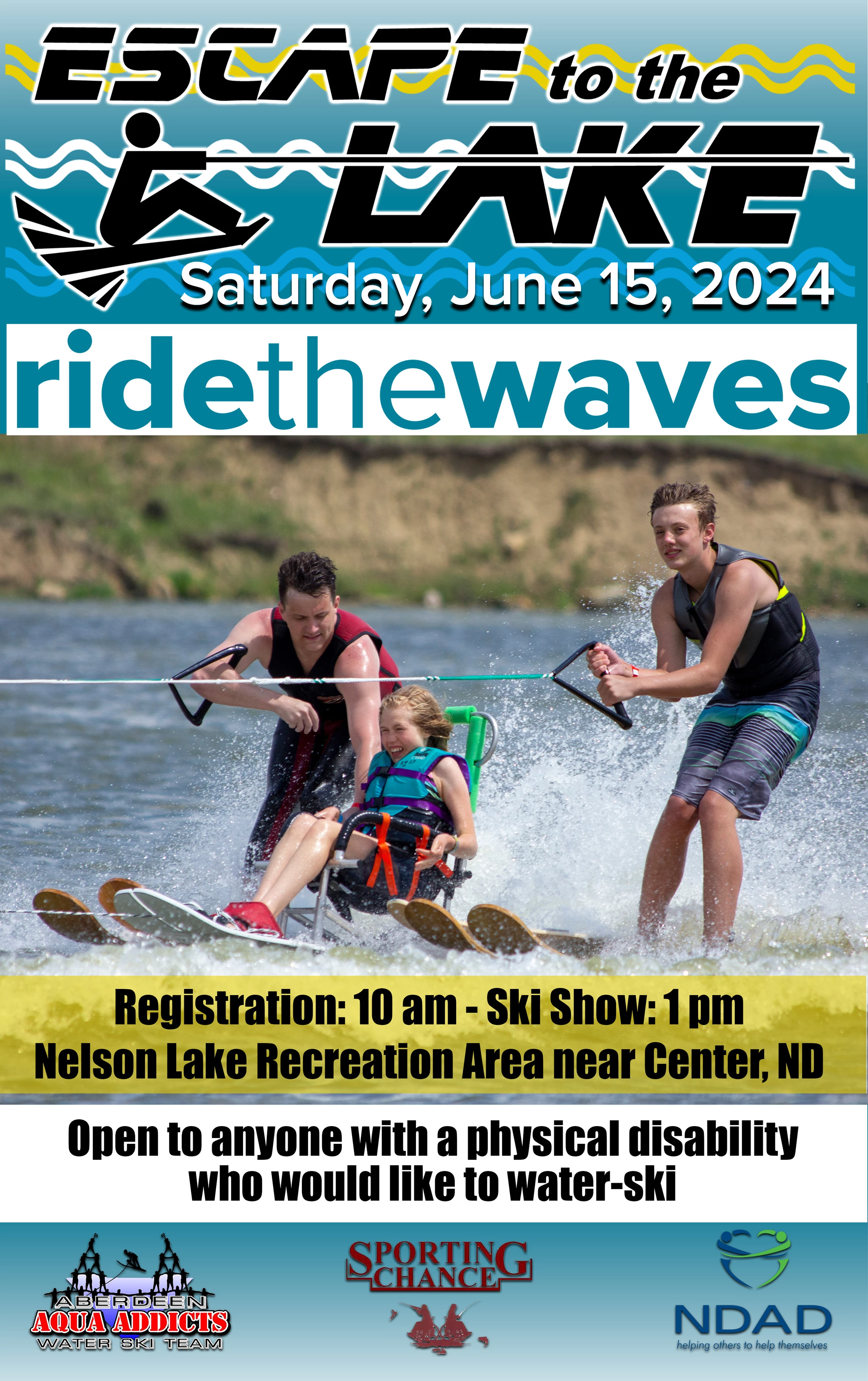 Escape to the Lake | North Dakota Association for the Disabled
